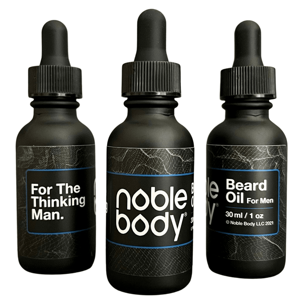 A Thinking Man's Beard Oil by Noble Body